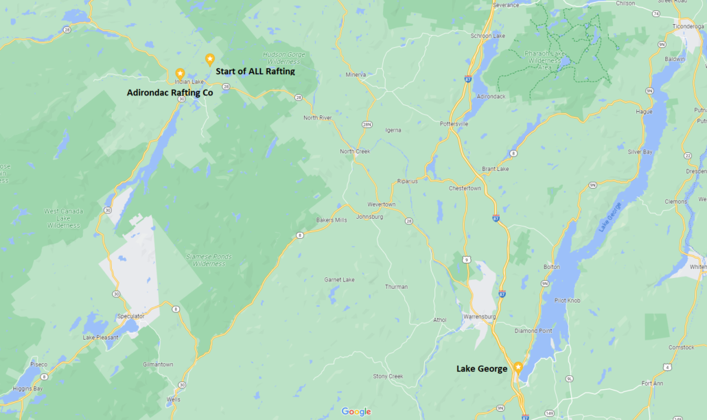 Best Whitewater Rafting Near Lake George - Adirondac Rafting Co.